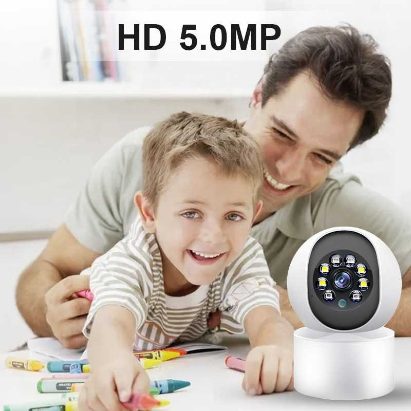 Carecam WiFi CCTV Camera 5MP Night Vision Two Way Audio Alarm Push ...