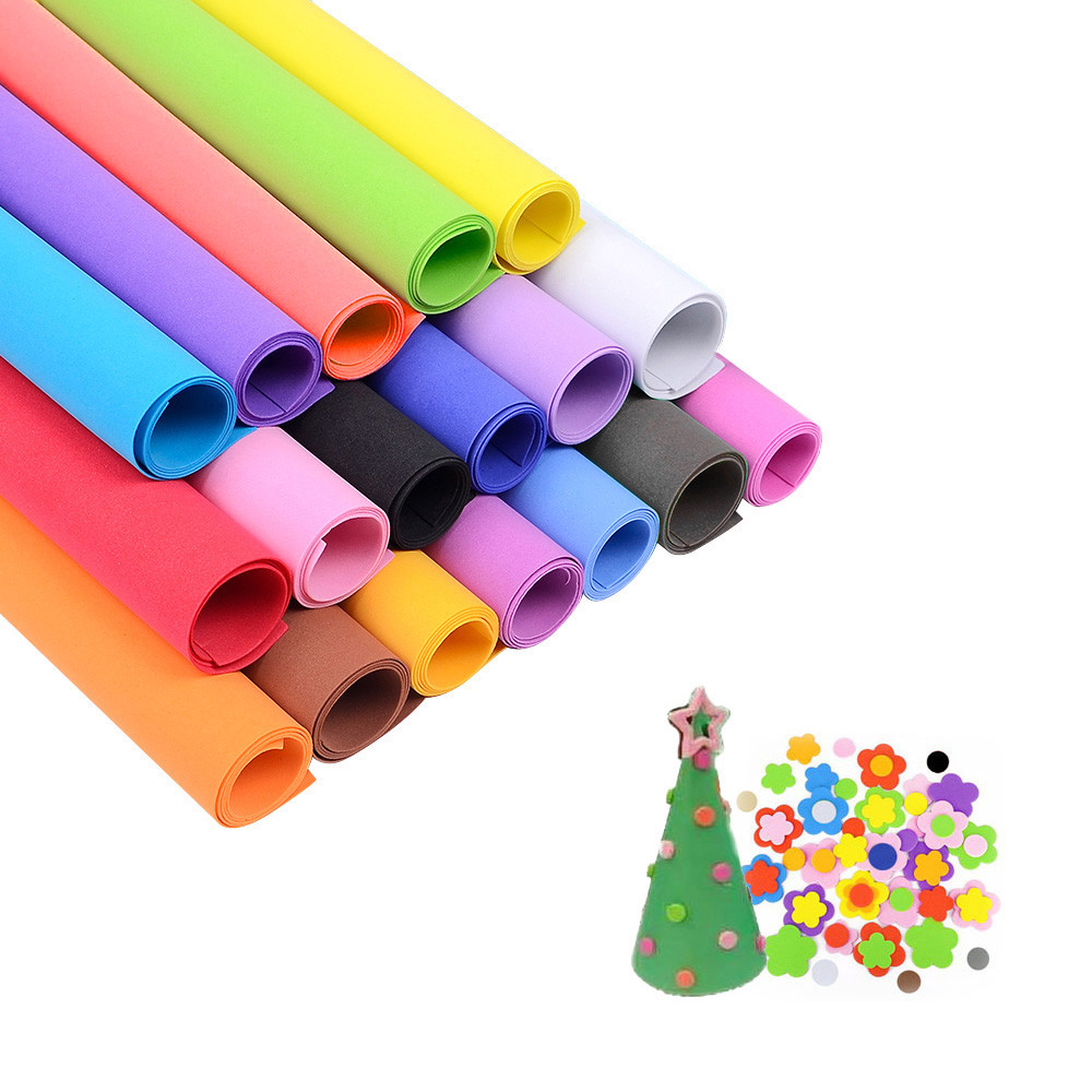 1mm Thick Colorful EVA Foam Sheets - Perfect for Cosplay, Arts & Crafts ...