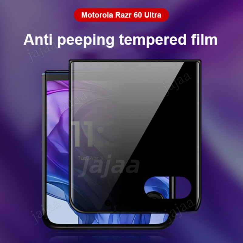 Anti-Peeping Privacy Tempered Glass For Motorola Razr 60 Ultra Motorola ...