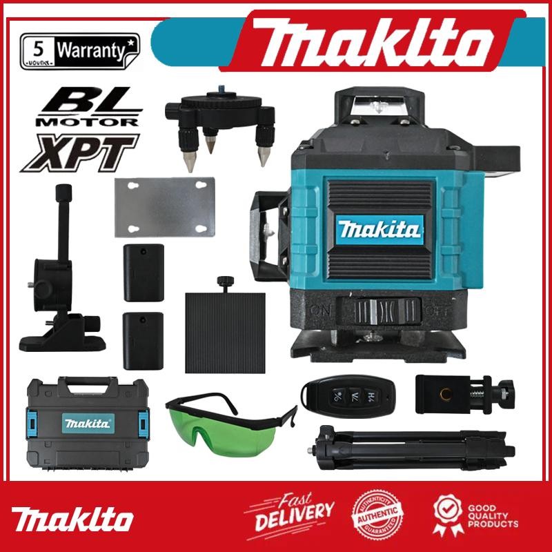 Makita【Free shipping】4D 16 Line Laser Level Green Light Self-Leveling ...