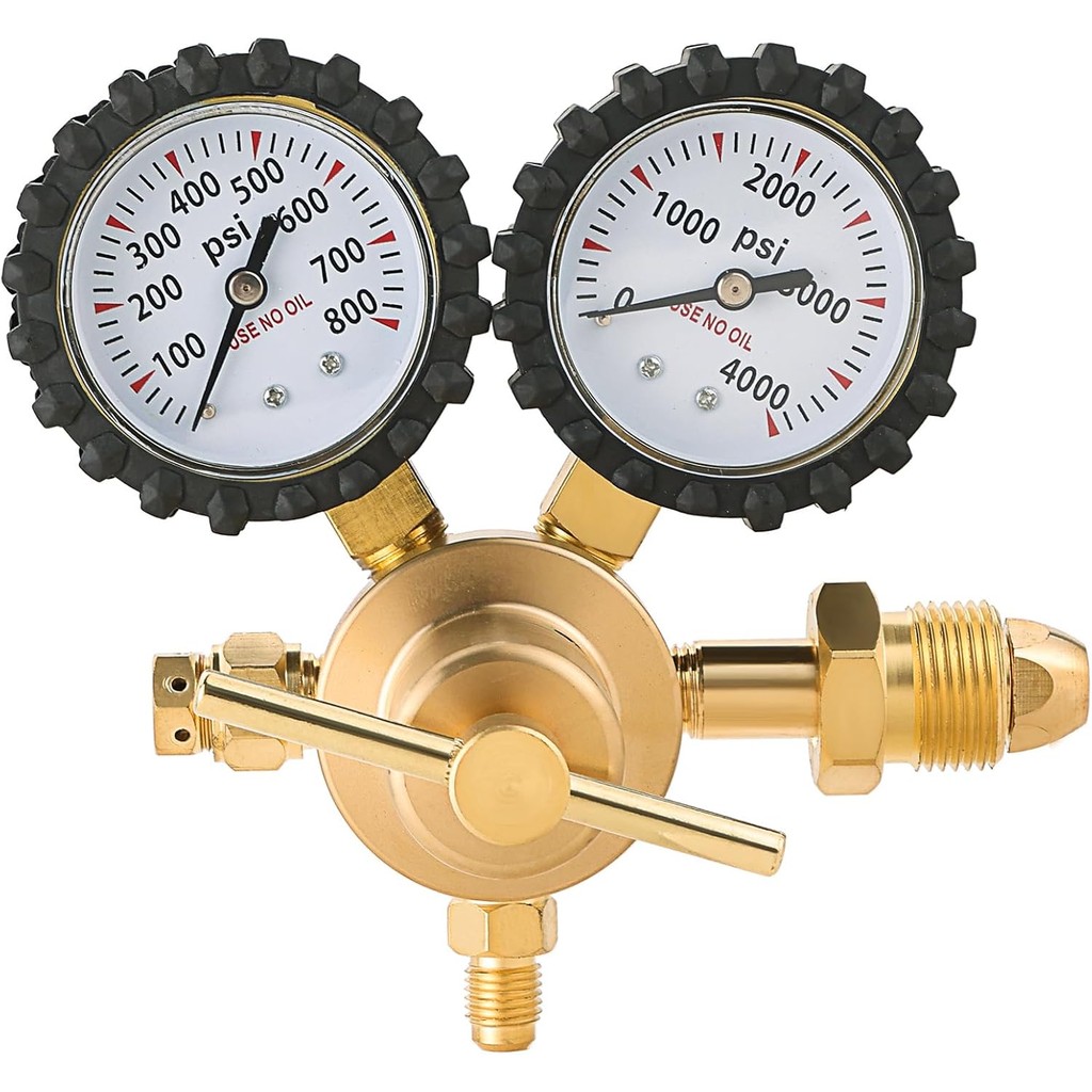 Nitrogen Regulator with 0-600 PSI Delivery Pressure, CGA580 Inlet ...