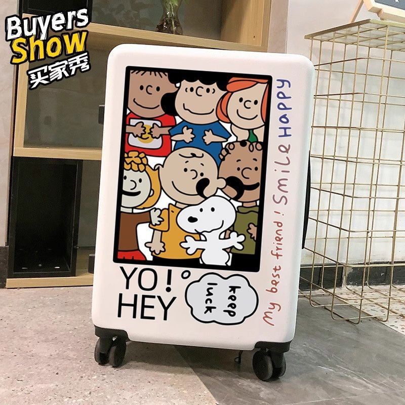 Cartoon Cartoon Cute Snoopy Big Sticker Suitcase Suitcase Suitcase ...