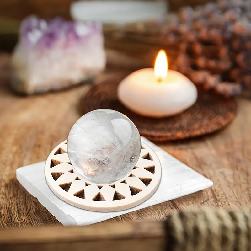 [NZSH] Crystal Ball Holder Crystal Ball Base Stand Hollow Crystal ...