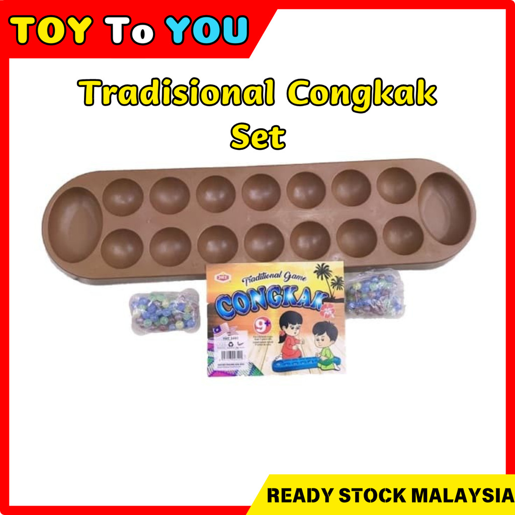 Ready Socks !!! Permainan Tradisional Congkak Set (Plastic) | Shopee ...
