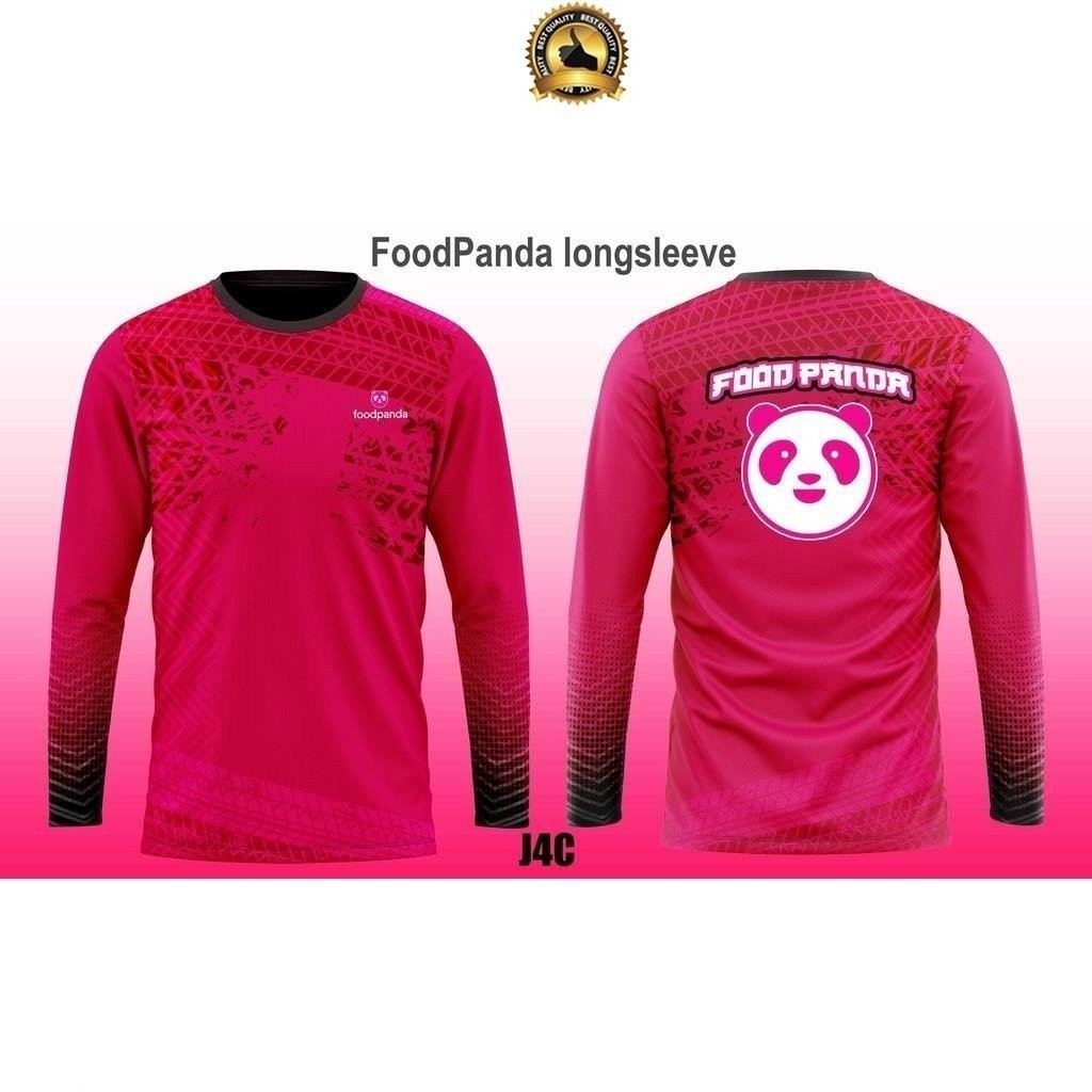 (juxian)FOODPANDA RIDER FULL SUBLIMATION HIGH QUALITY LONG SLEEVE VB89 ...