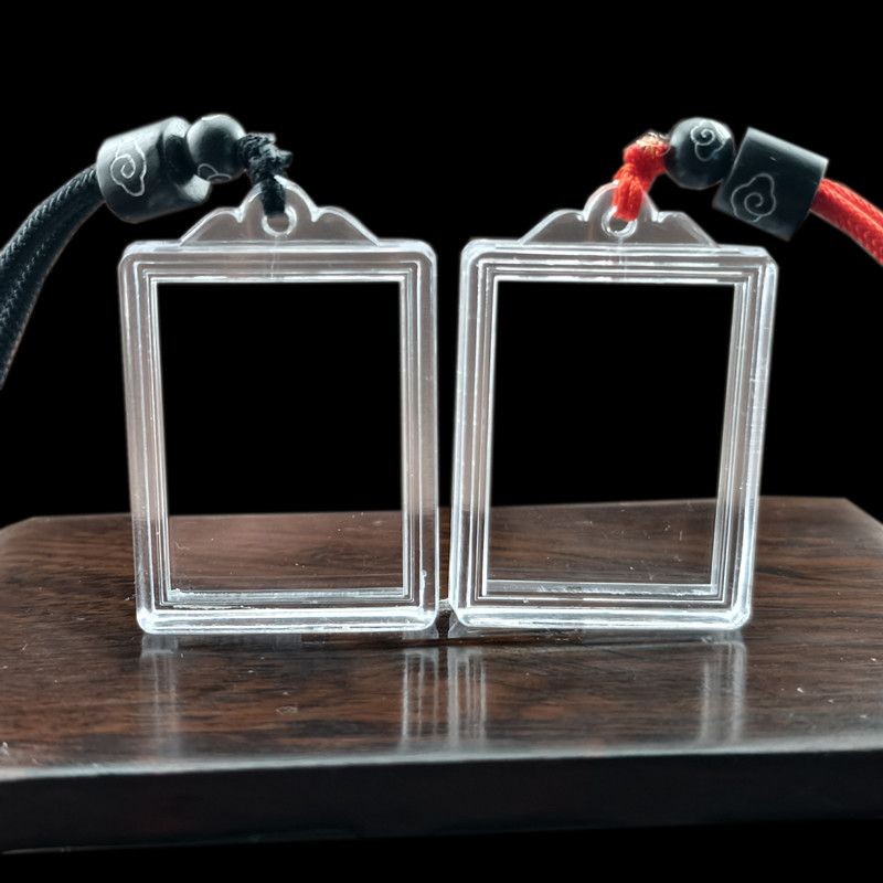 Hollow Openable Pendant Box Acrylic Large Size Lucky Waterproof ...
