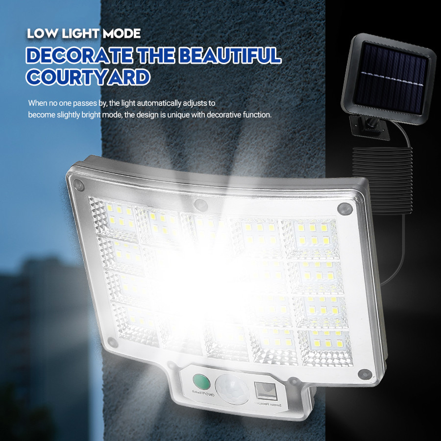 Solar Light Multiple Modes LED Outdoor Solar Waterproof IP65 Wide Angle ...