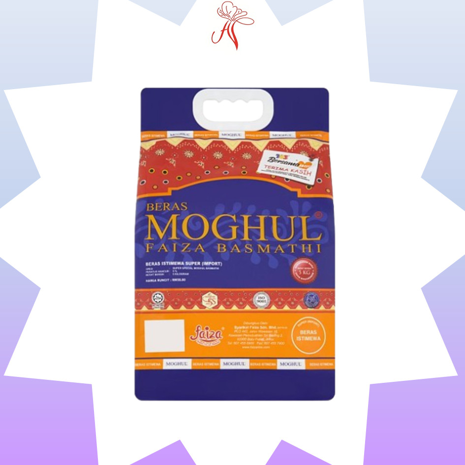 Beras faiza Moghul Basmathi 5KG | Shopee Malaysia