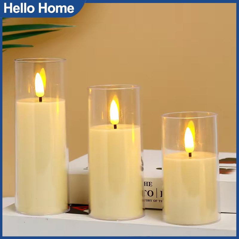 LED Candle Lamp Flameless Electric Battery Powered Candle Lamp ...