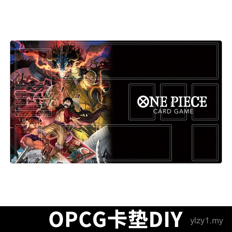 One Piece Card Mat Customized OPCG One Piece Card Mat Rubber Board Game ...