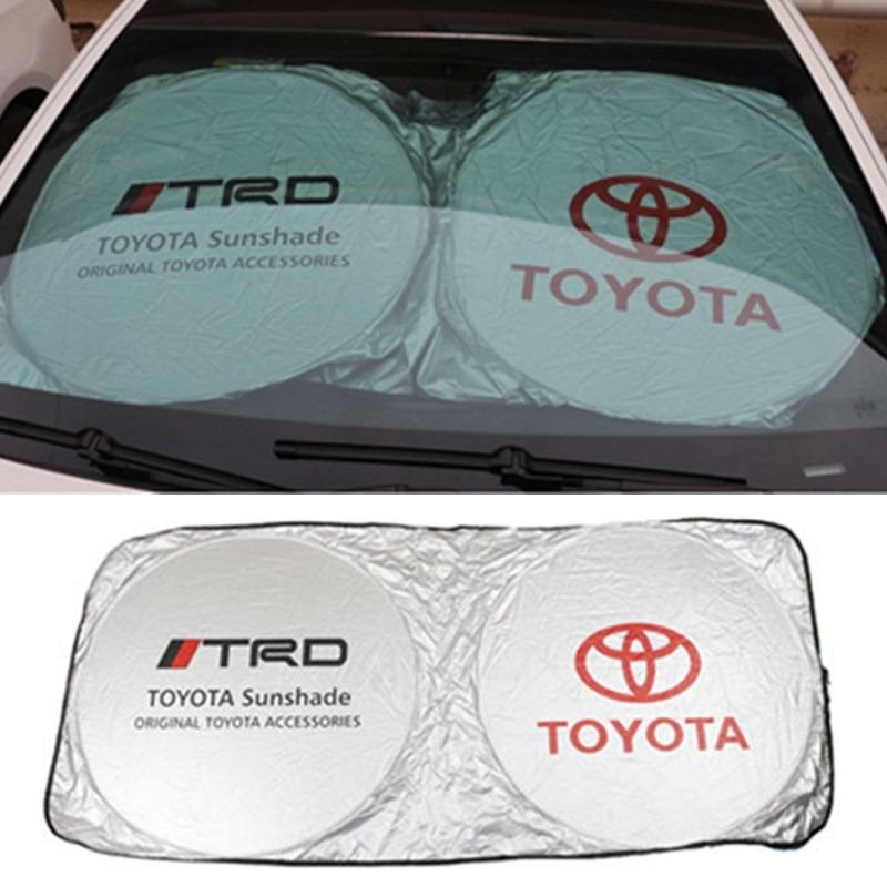 150 x 70cm Toyota Car Sunshade Sun shade Front Rear Window Film ...