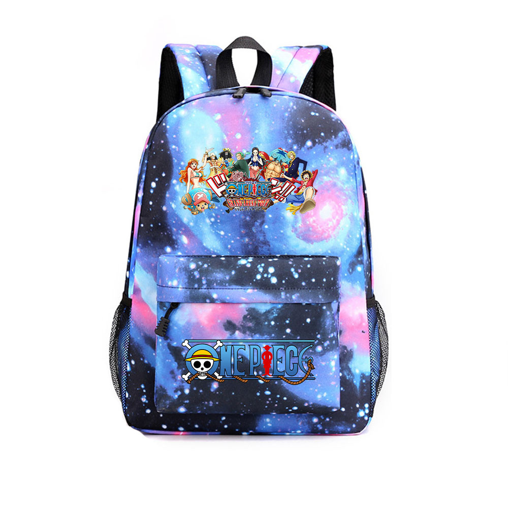 ONE PIECE Luffy Kids Bag Teens High School Student Backpack School Bags ...