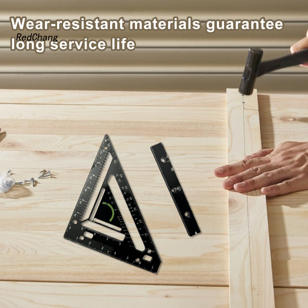 RC~ High-quality Flat Work Preparation Tool Triangle Ruler for ...