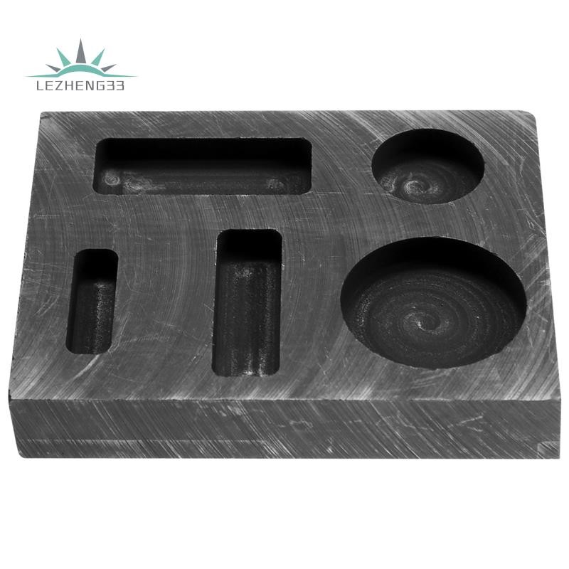5-In-1 Graphite Casting Ingot Coin Combo Metal Casting Refining Scrap ...
