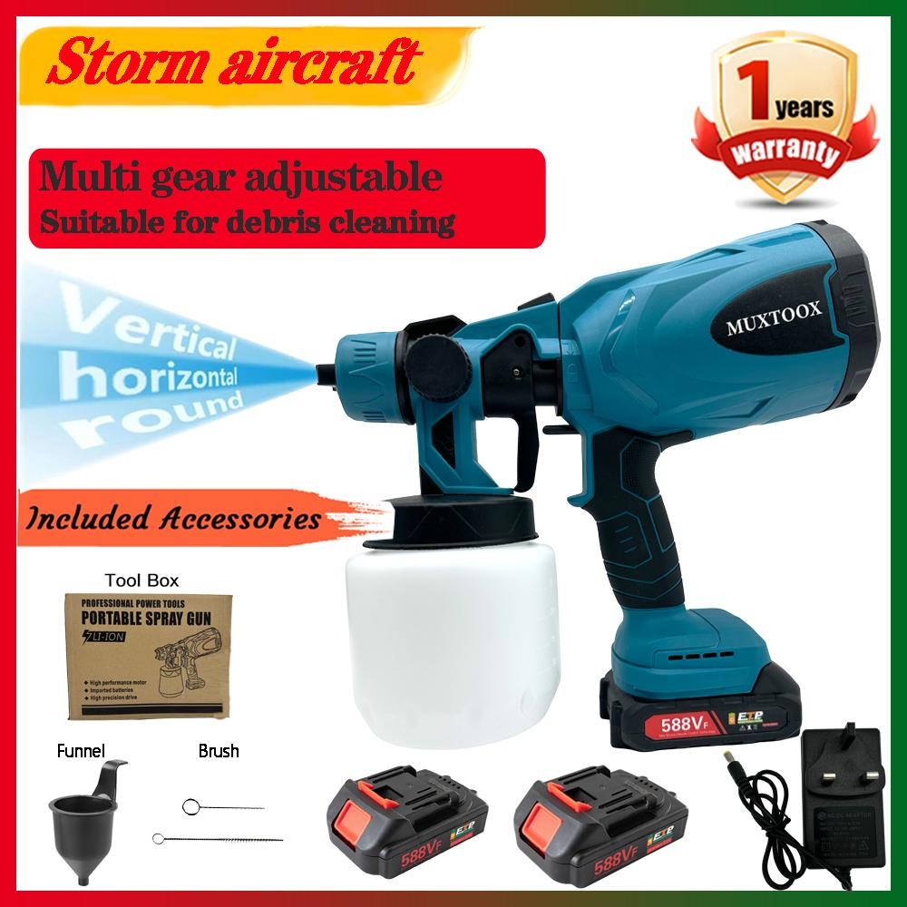 【Fast Delivery⚡】Stringless Spray Paint, Airless Spray Paint, Battery ...
