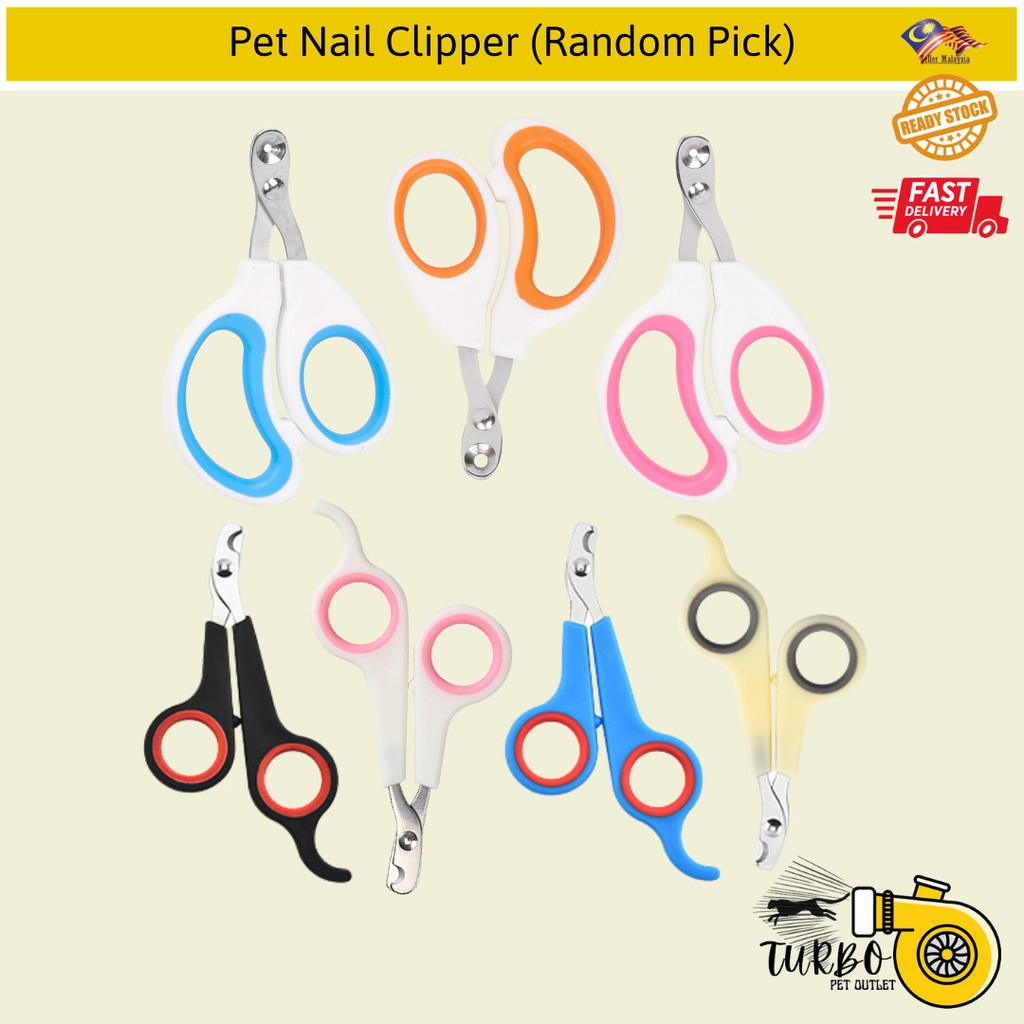 Pet Dog Cat / Kitten Nail Clipper / Scissors / Cutter (Random Pick ...