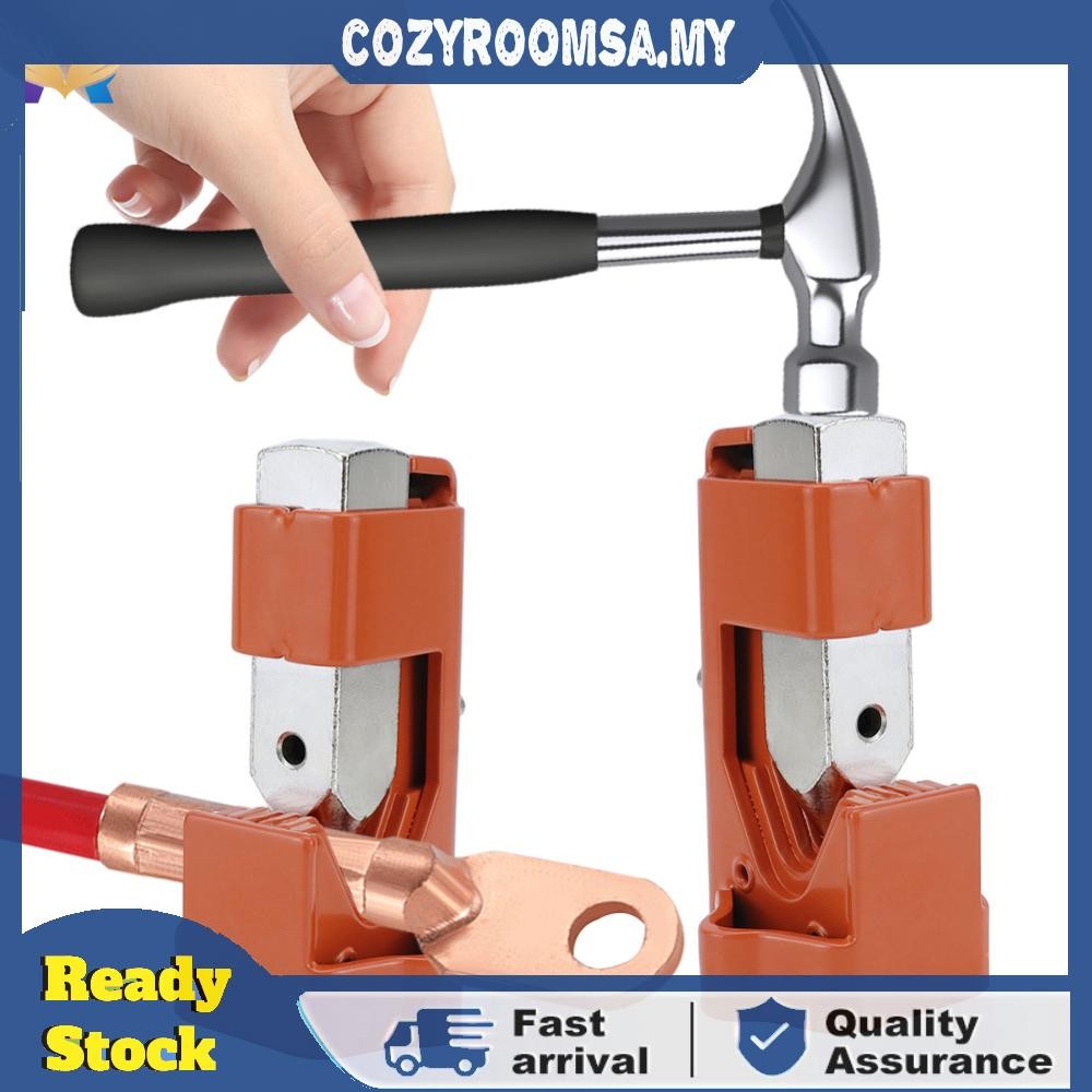 Hammer Lug Crimper Tool 8 AWG to 4/0 Wire Gauge for and Welding Cables ...