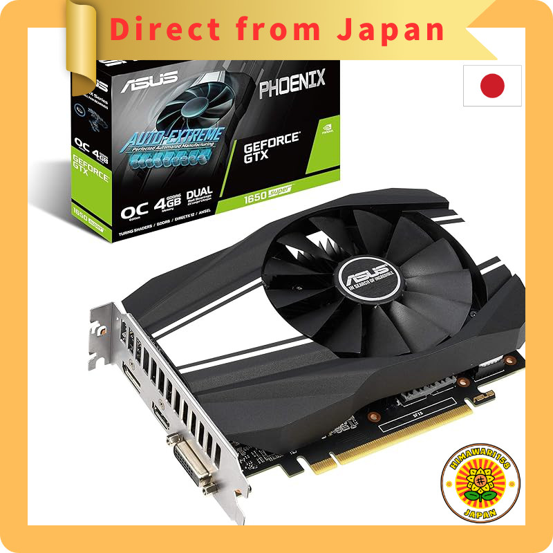 ASUS NVIDIA GeForce GTX 1650 SUPER Equipped Single Fan Model 4G PH ...