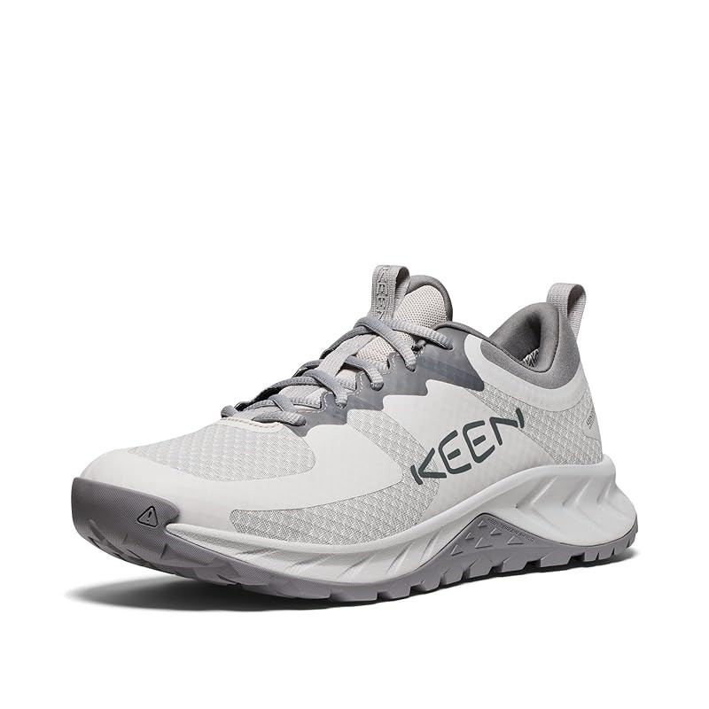 KEEN Men's VERSACORE WP Waterproof Trekking Shoes - Silver Lining ...
