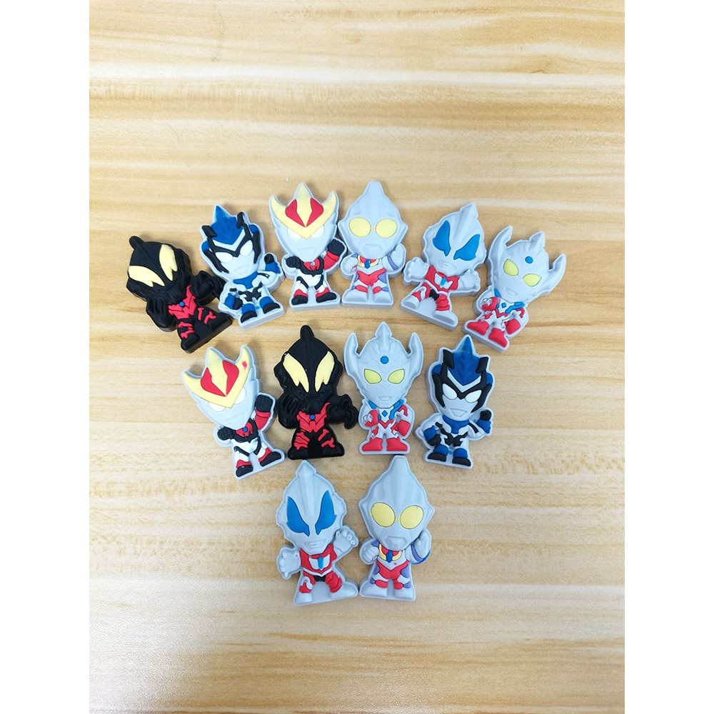 2025 New Product Ultraman eraser Three-Dimensional Modeling Full set of ...