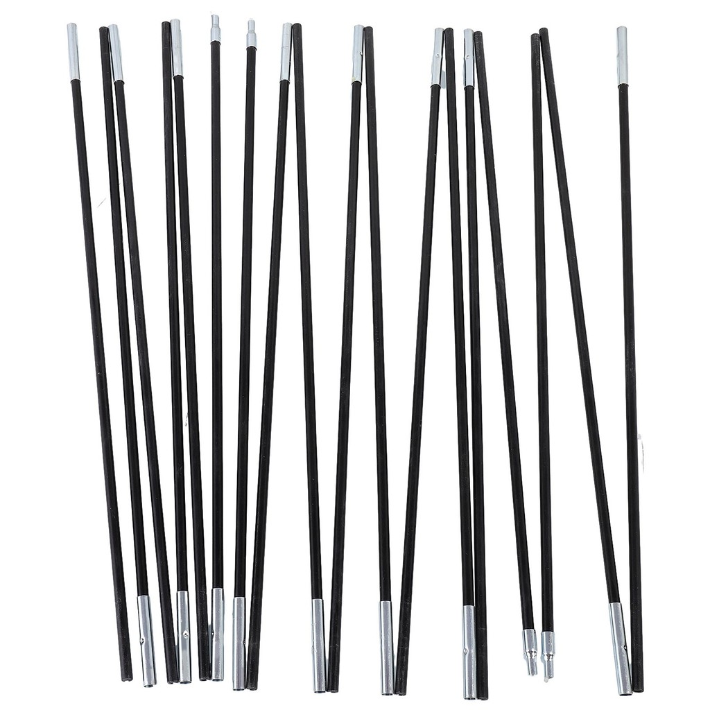 [AU] Fiberglass Camping Tent Pole Bars Outdoor Support Rods Awning ...