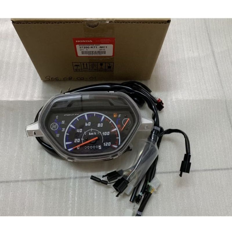 HONDA ALPHA 110FI/CX110 FI METER ASSY ORIGINAL HONDA 37200-K71-MC1 | Shopee Malaysia
