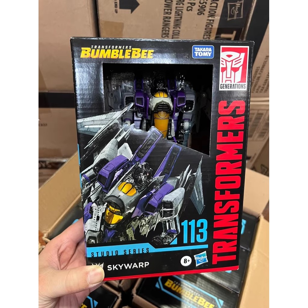Hasbro Transformers Voyager V-Class SS113 Skywarp SS113 Skywarp movable ...