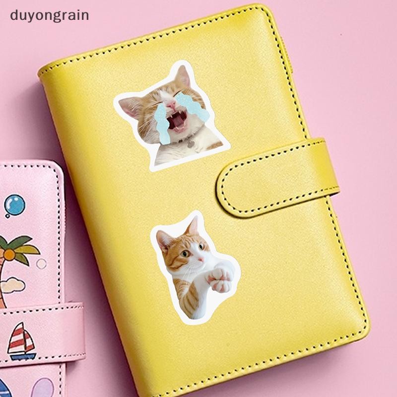 (duyongrain) 500pcs/roll Cartoon Cute Cat Stickers Notebook Helmet ...