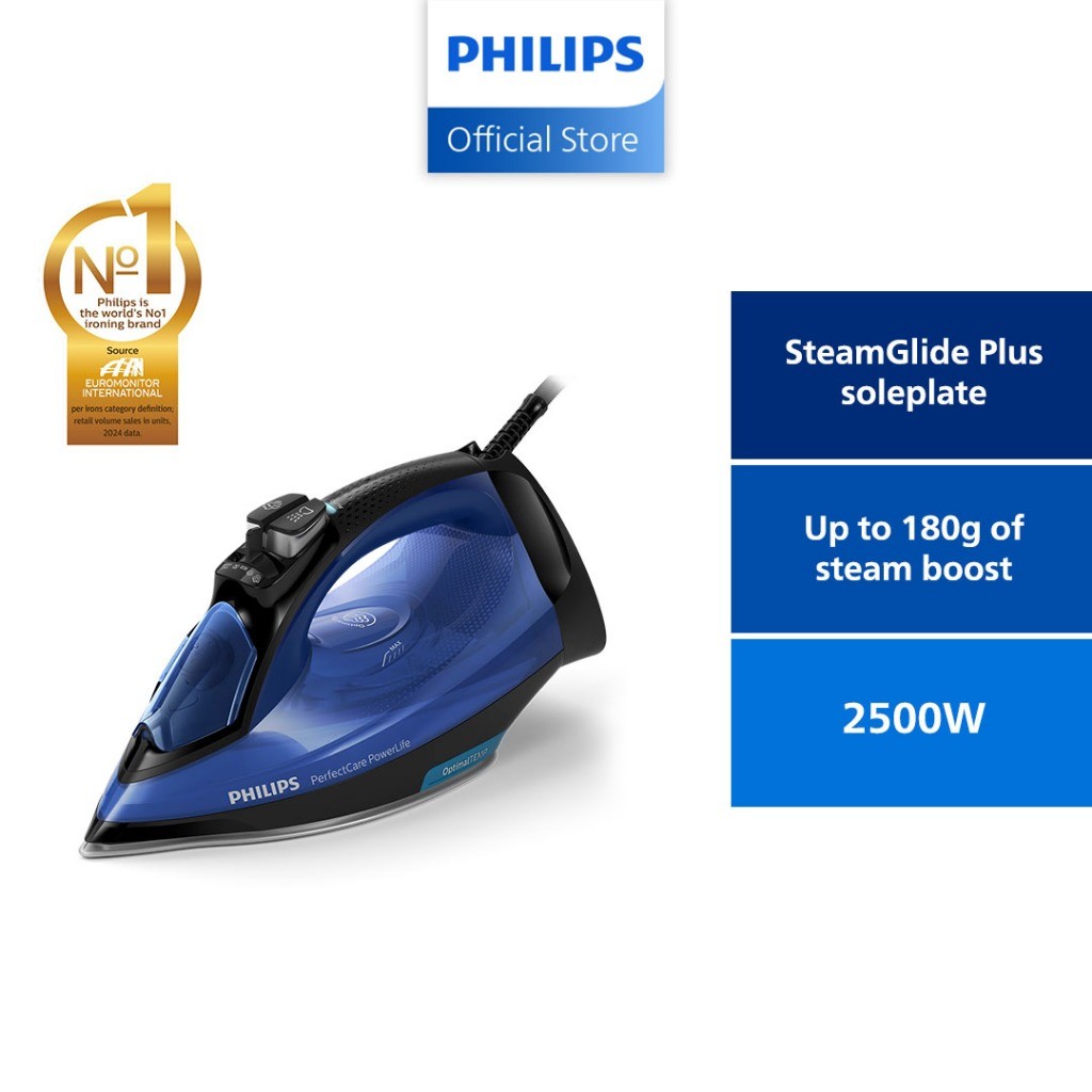 Philips Perfect Care Steam Iron GC3920/GC3920/26 | Shopee Malaysia