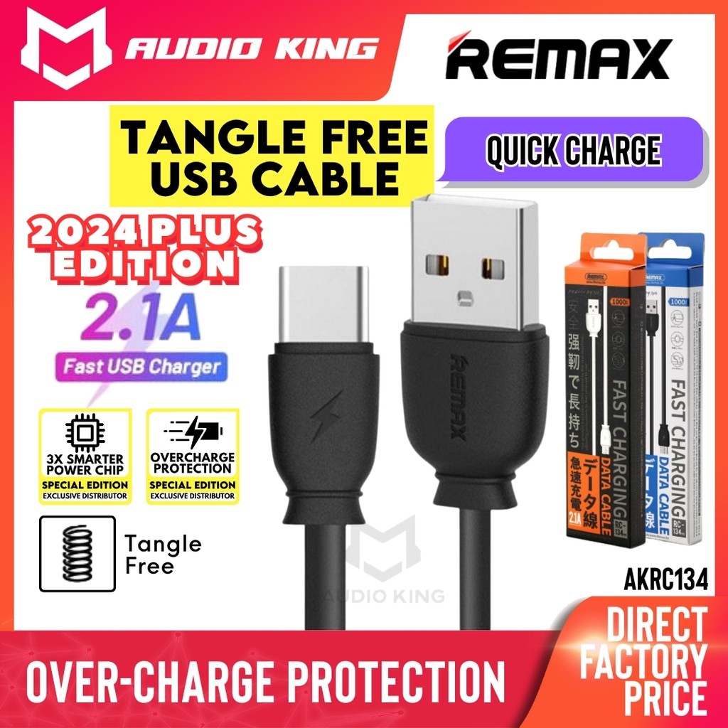 REMAX Type C Quick Charge Wire Kabel Micro USB C Phone Cable Charger ...
