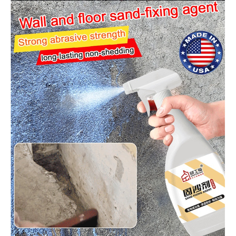 【Ready Stock】Wall Sand-Fixing Agent Multifunctional Water-Based Surface ...