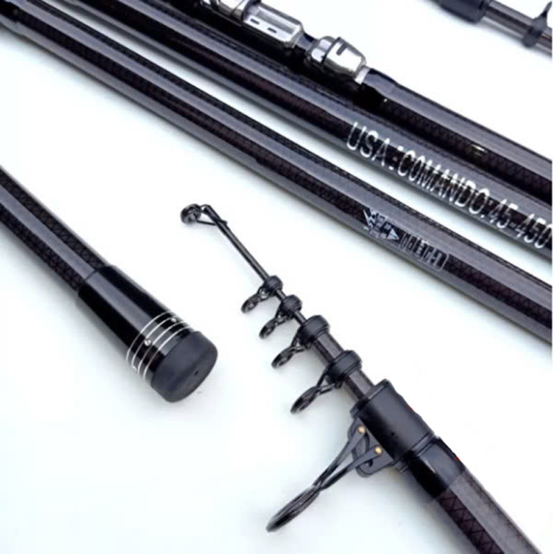 Comando USA Telescopic Fishing Rod, Offshore Fishing Rod, Full Body ...