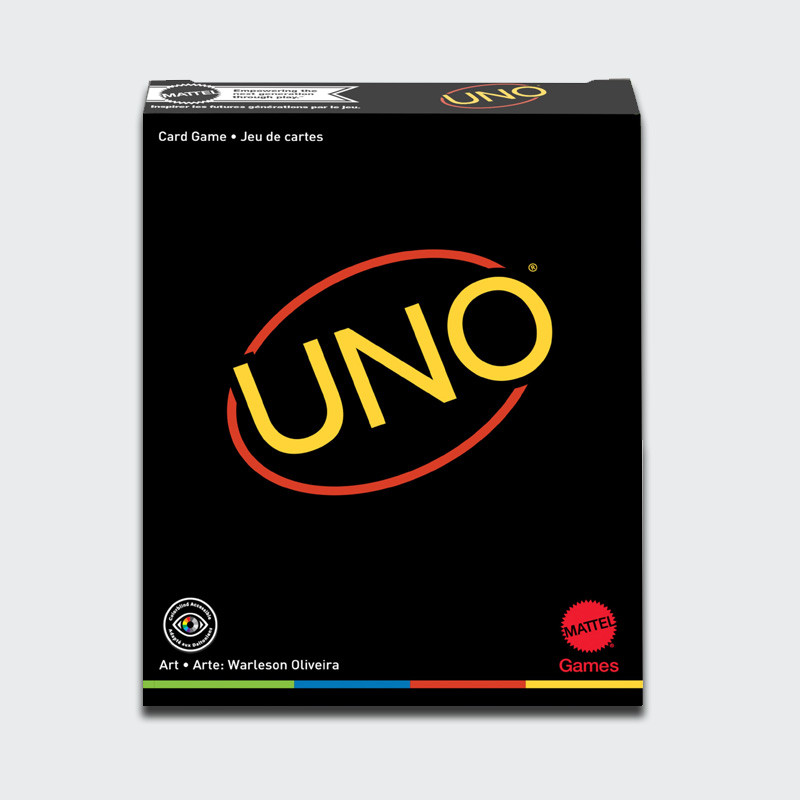 New Pattern Design UNO Minimalista Card Game Board Game Family Game ...