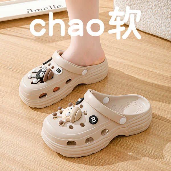 crocs crocs women Kasut lubang briket comel untuk wanita dipakai di ...