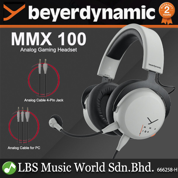 Beyerdynamic MMX 100 Closed Back Headphone Analog Gaming Headset (MMX100) | Shopee Malaysia