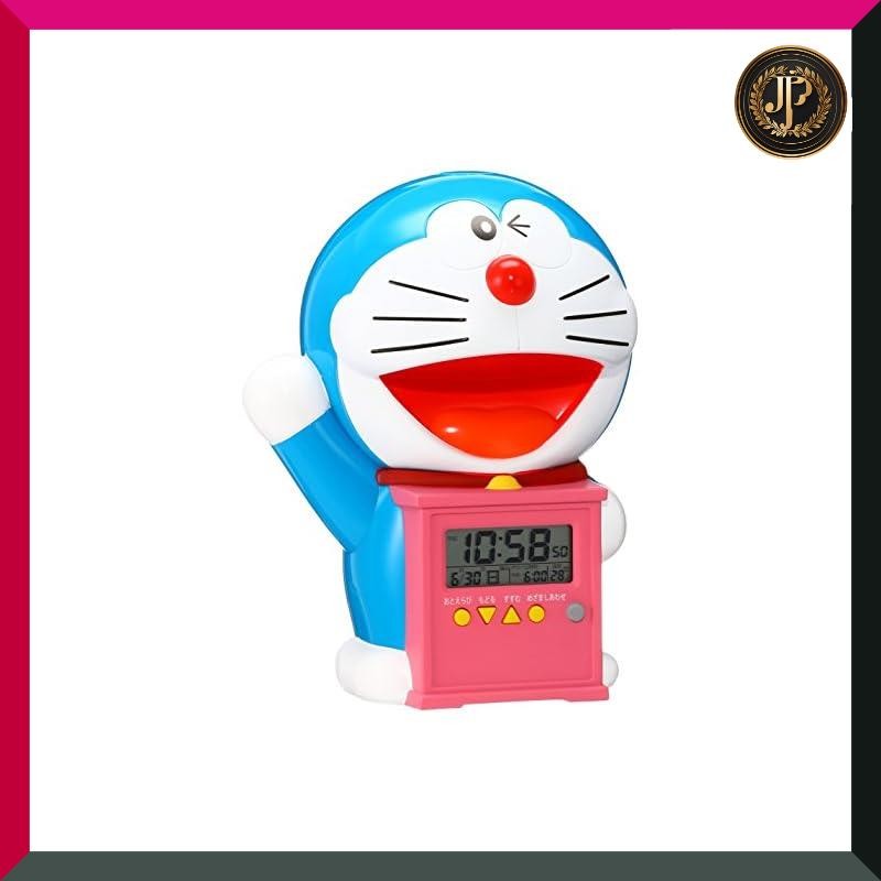Seiko clock, alarm clock, desk clock, Doraemon character, talking alarm ...