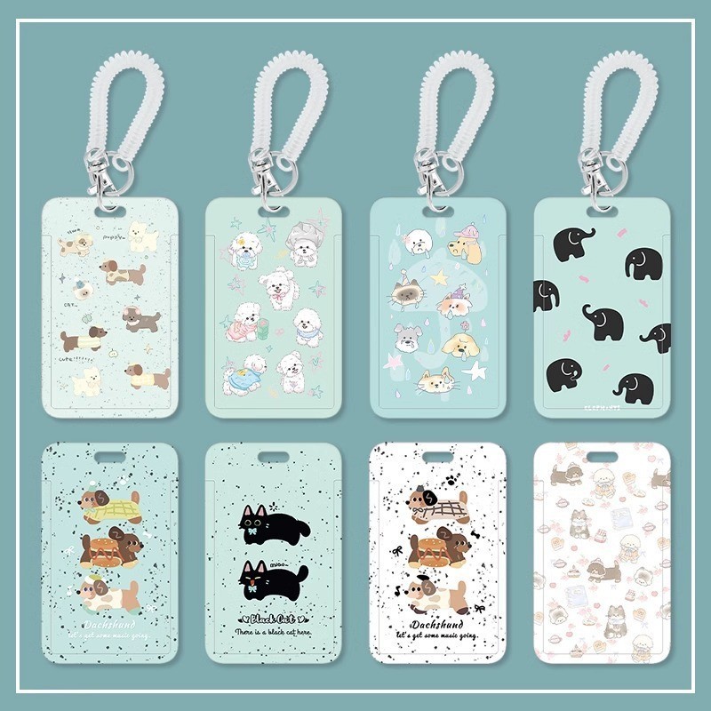 INS Mint Green Card Box Ins ID Card Holder Couple Card Cover Model ...