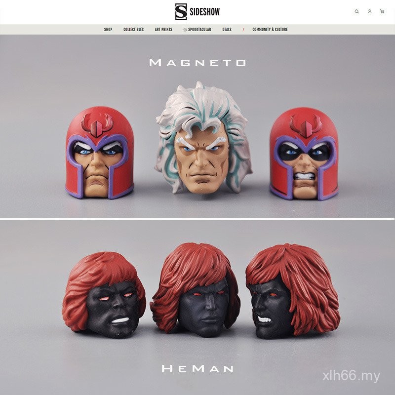 Sideshow 1/6 Head Condor Model X-Men Magneto Universe Giant Herman ...