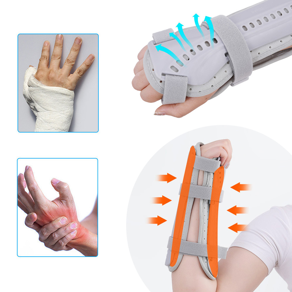 Adjustable Carpal Tunnel Wrist Brace Support Pad Forearm Splint Strap ...