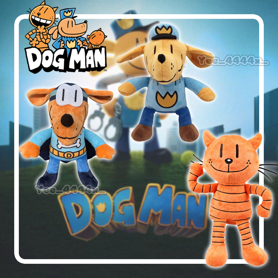 Dog Man Plush Doll Hot Sell Animation Peripheral Petey Doll Cheif Doll ...