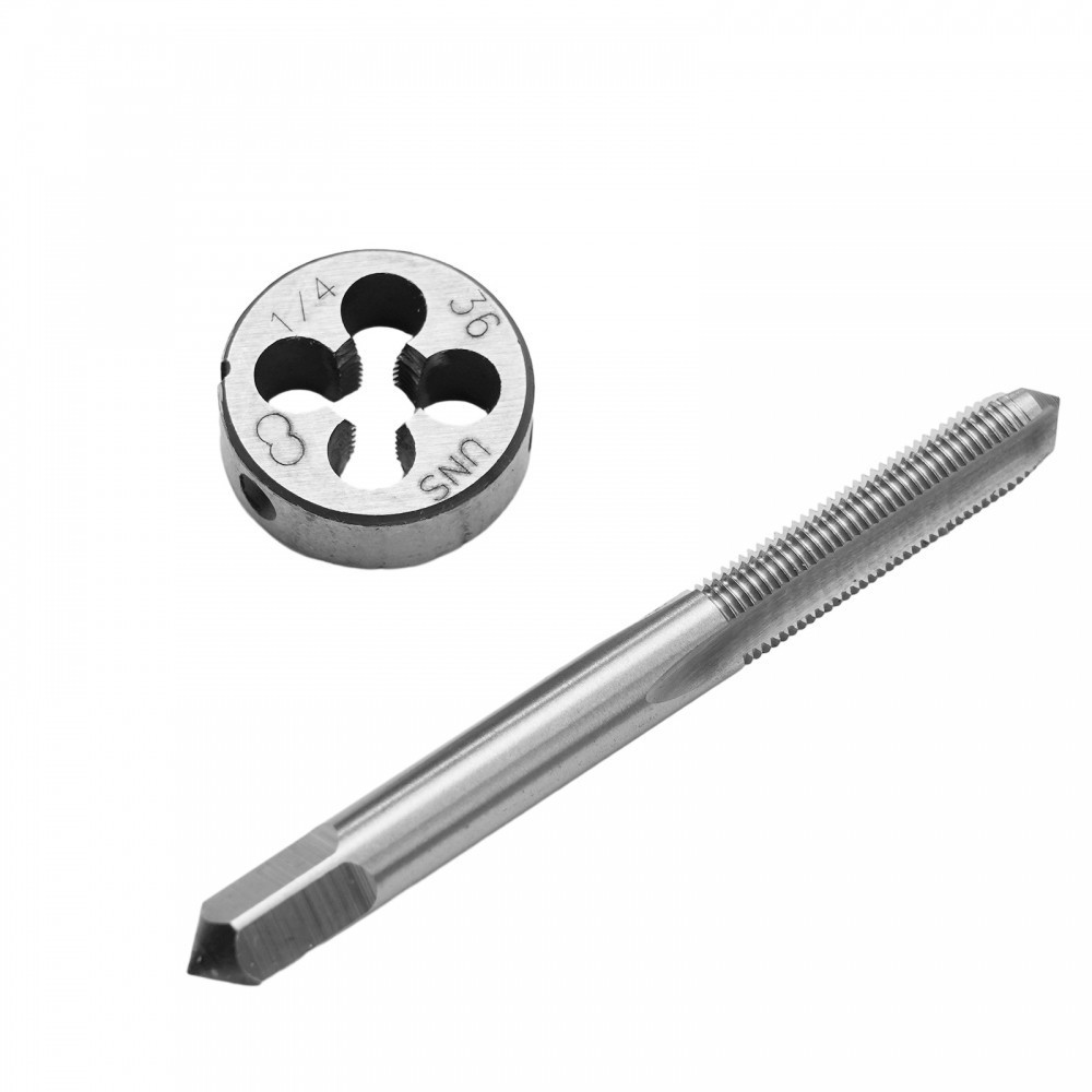 Fast Shipping-UNS Tap+UNS Die Clockwise Cutting Right Hand Round Handle ...