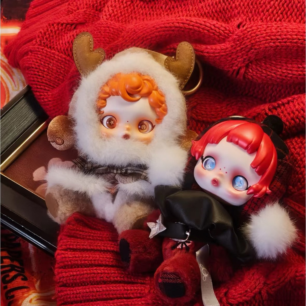 [Genuine] POPMART SKULLPANDA Winter Symphony Series SP Plush Doll ...