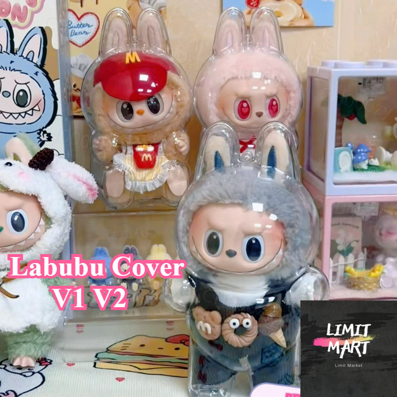 LMcuteToysMany Labubu Cover Labubu Case Labubu V2 Transparent ...
