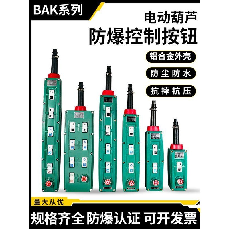 Crane Driving Explosion-Proof Electric Gourd Control Handle Operation ...
