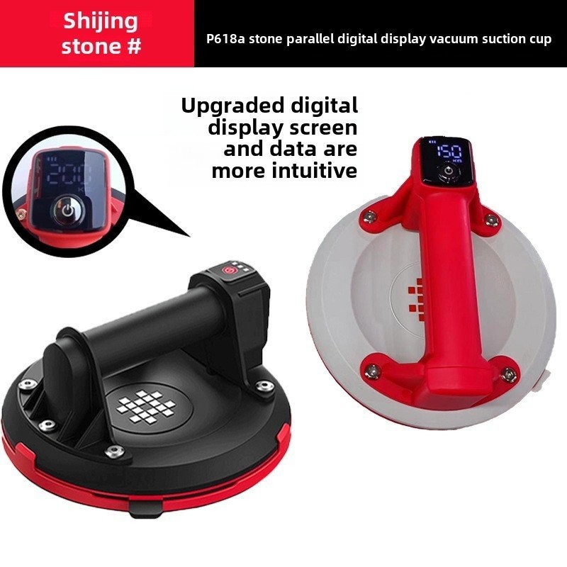 Shijing P618A paparan digital vakum elektrik piring penyedut kaca jubin ...