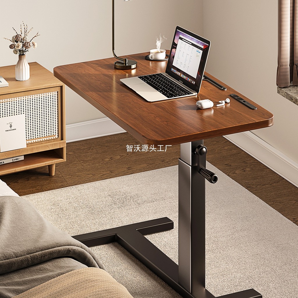 Folding Lift Computer Desk Bedroom Small Household Bay Window Desk ...