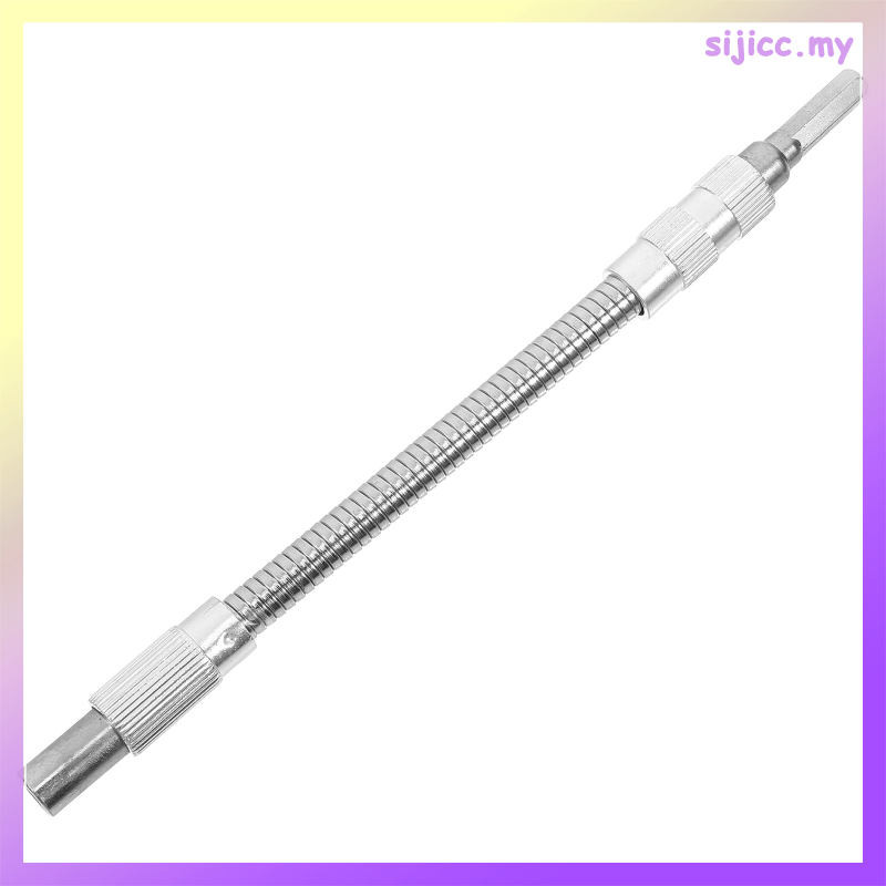 Universal Flexible Shaft Extension Pole Socket Adapter Metal Drill Bit ...