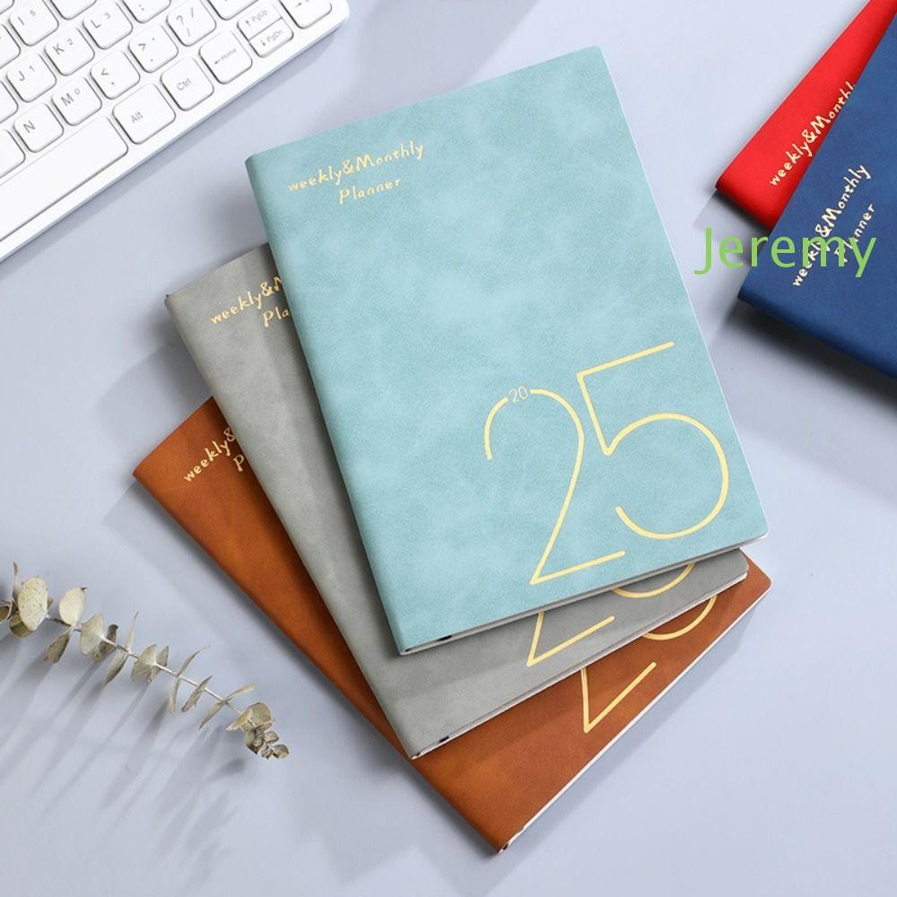 JEREMY1 A5 2025 Planner Notebooks, 365 Days Daily Planner Reminder 2025 ...