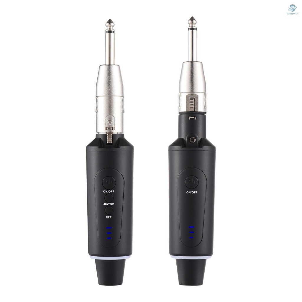 Yor)Microphone Wireless Xlr Transmitter and Receiver 48V UHF Wireless ...