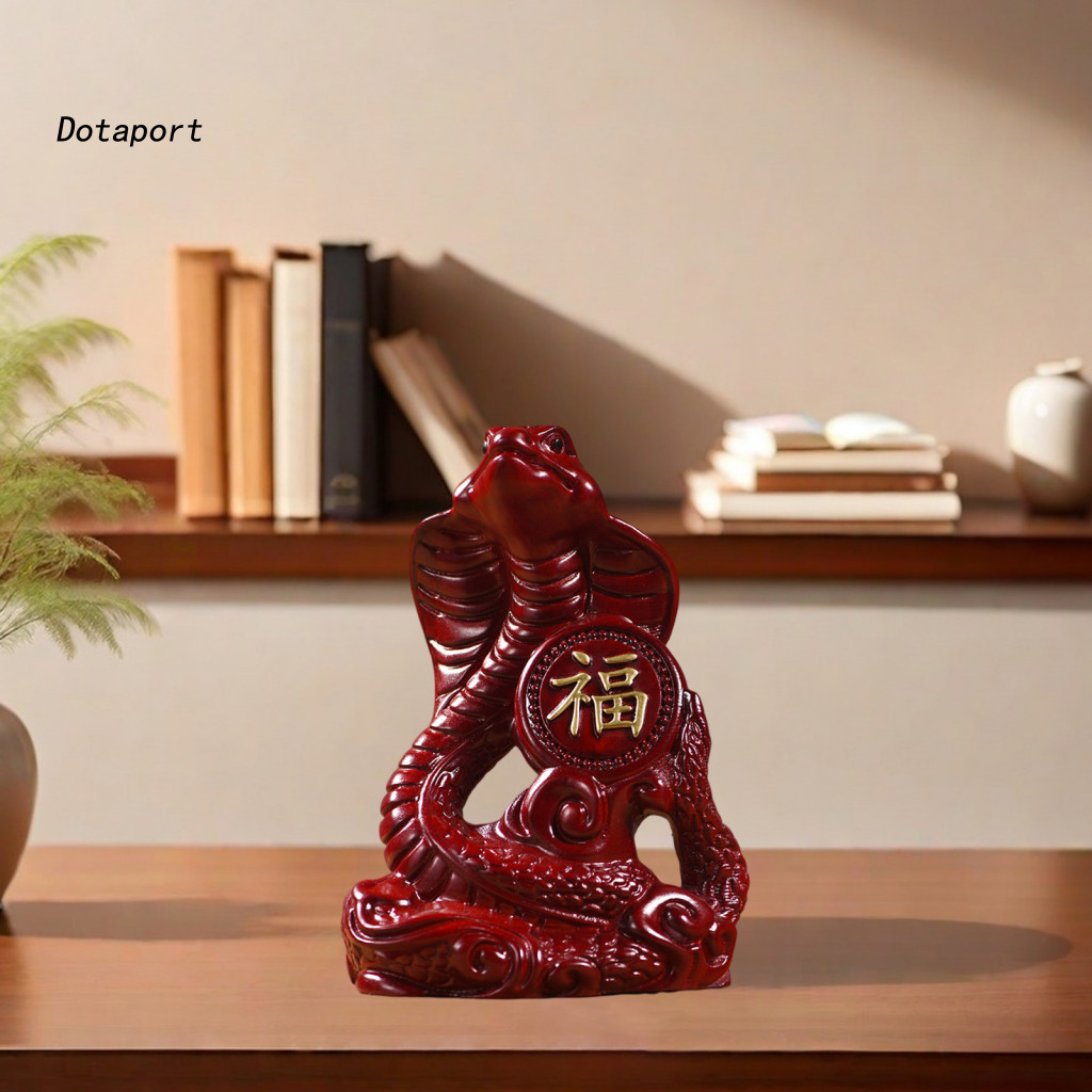 KDDT- Snake Statue for Housewarming Lucky Snake Art Piece 2025 Lunar ...